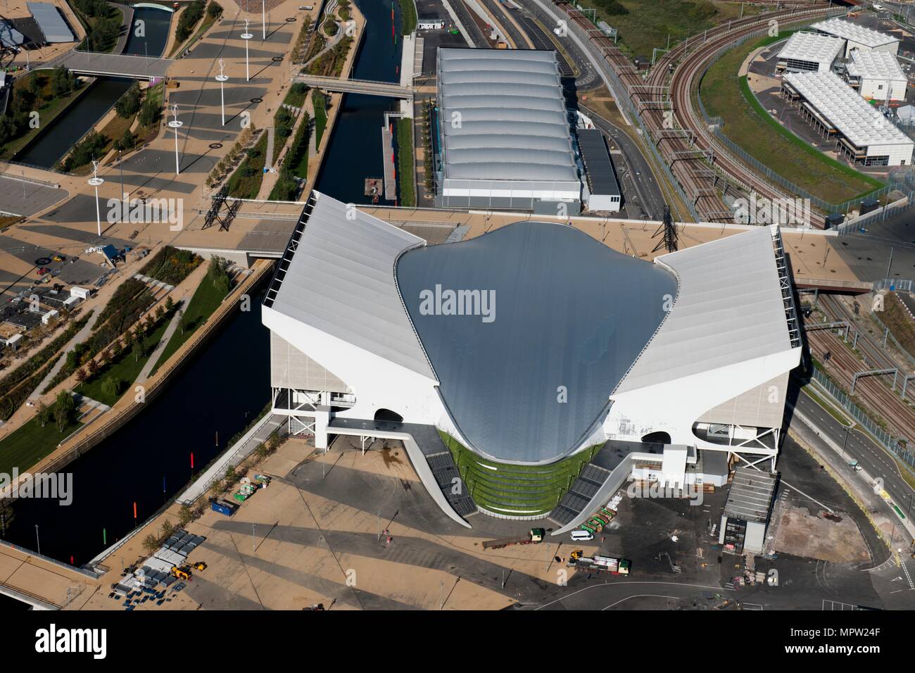 London Aquatics Centre and Water Polo Arena, Queen Elizabeth Olympic ...