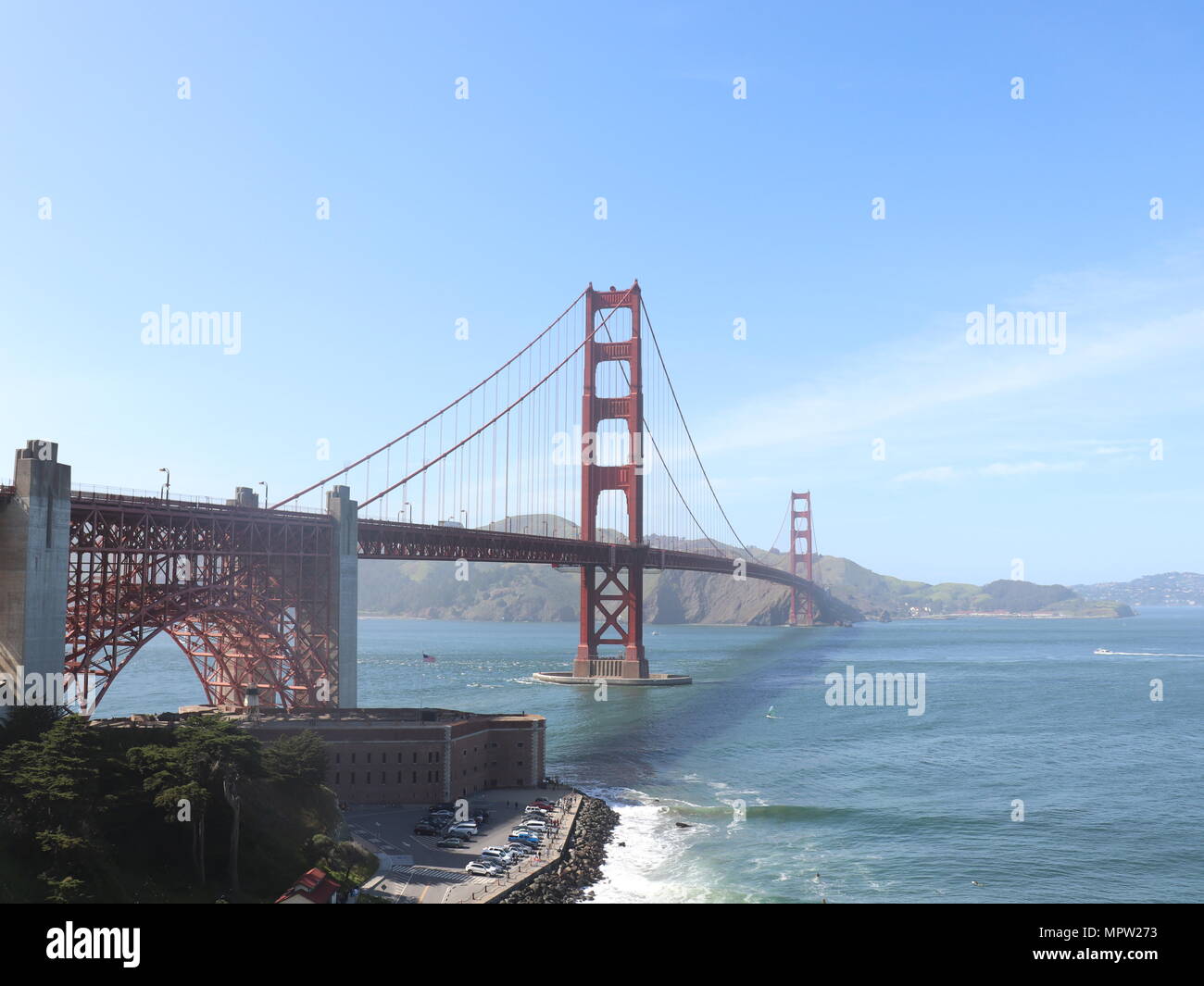 Golden gate welcome center hi-res stock photography and images - Alamy