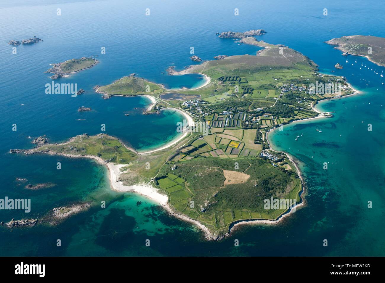 Bryher, Isles of Scilly, c2010s(?). Artist: Damian Grady Stock Photo ...