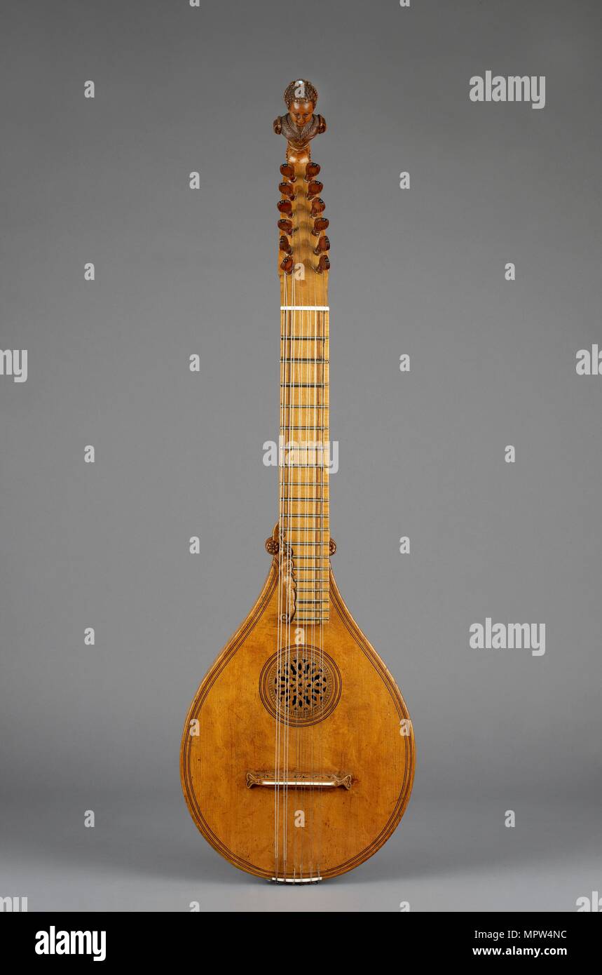 Cittern (Creta), 17th century. Artist: Unknown Stock Photo - Alamy