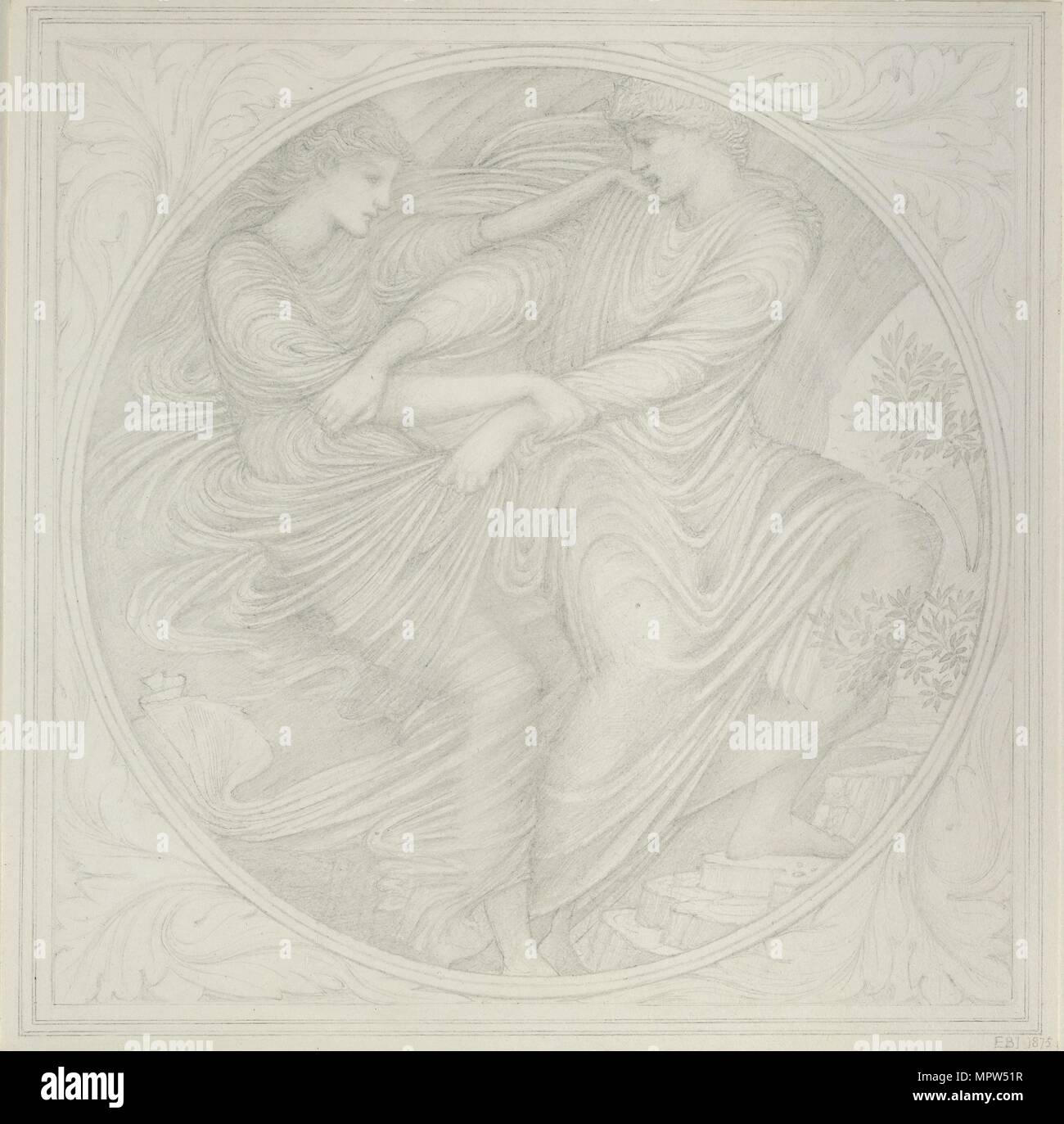 Orpheus Looks Back, 1872-1875. Artist: Sir Edward Coley Burne-Jones ...