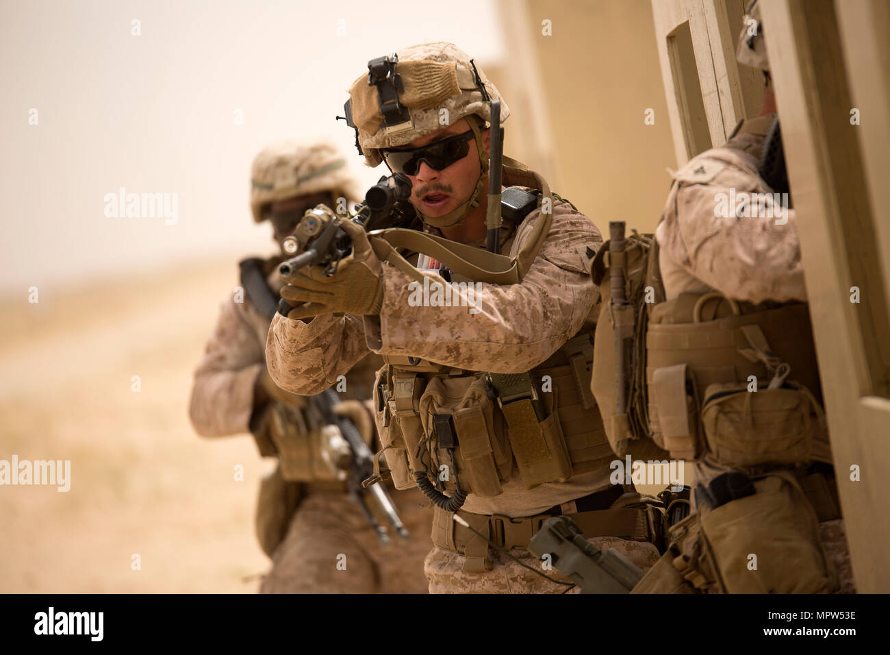 FORWARD OPERATING BASE GERBER, Kuwait (April 14, 2017) — U.S. Marine ...