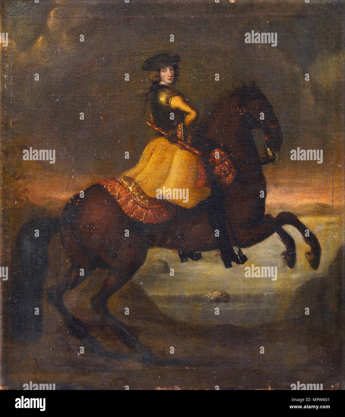 Portrait of the King Charles XII of Sweden (1682-1718 Stock Photo - Alamy