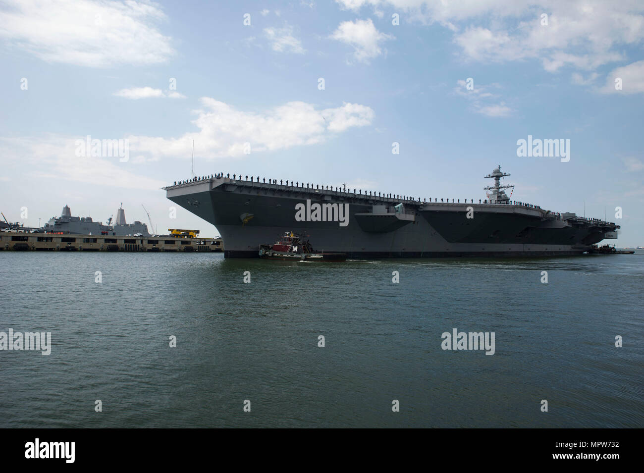 Pcu gerald r ford cvn 78 hi-res stock photography and images - Alamy