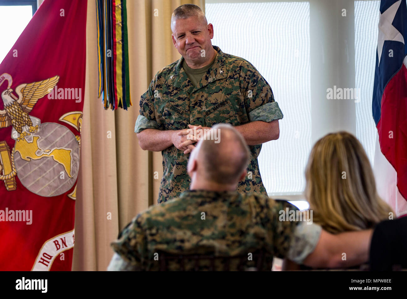 U.S. Marine Corps Col. Jeffery Tuggle, assistant chief of staff, 1st ...