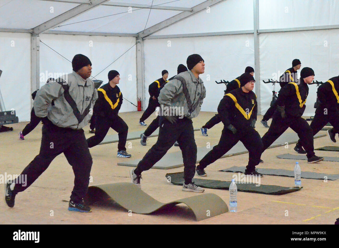 ADAZI, Latvia – Sergeant Major of the Army Daniel Dailey participates ...