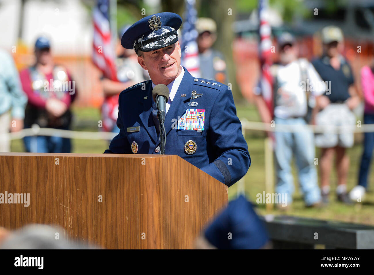 Chief of Staff of the Air Force, Gen. David L. Goldfein, delivers ...