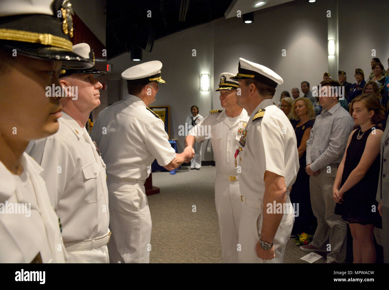 Virginia Beach, Va. (April 19, 2017) Rear Adm. Brian Brakke, commander ...