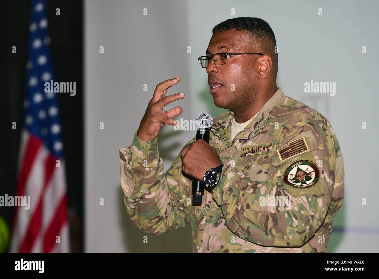 Lt. Gen. Richard Clark, commander of the 3rd Air Force and 17th ...
