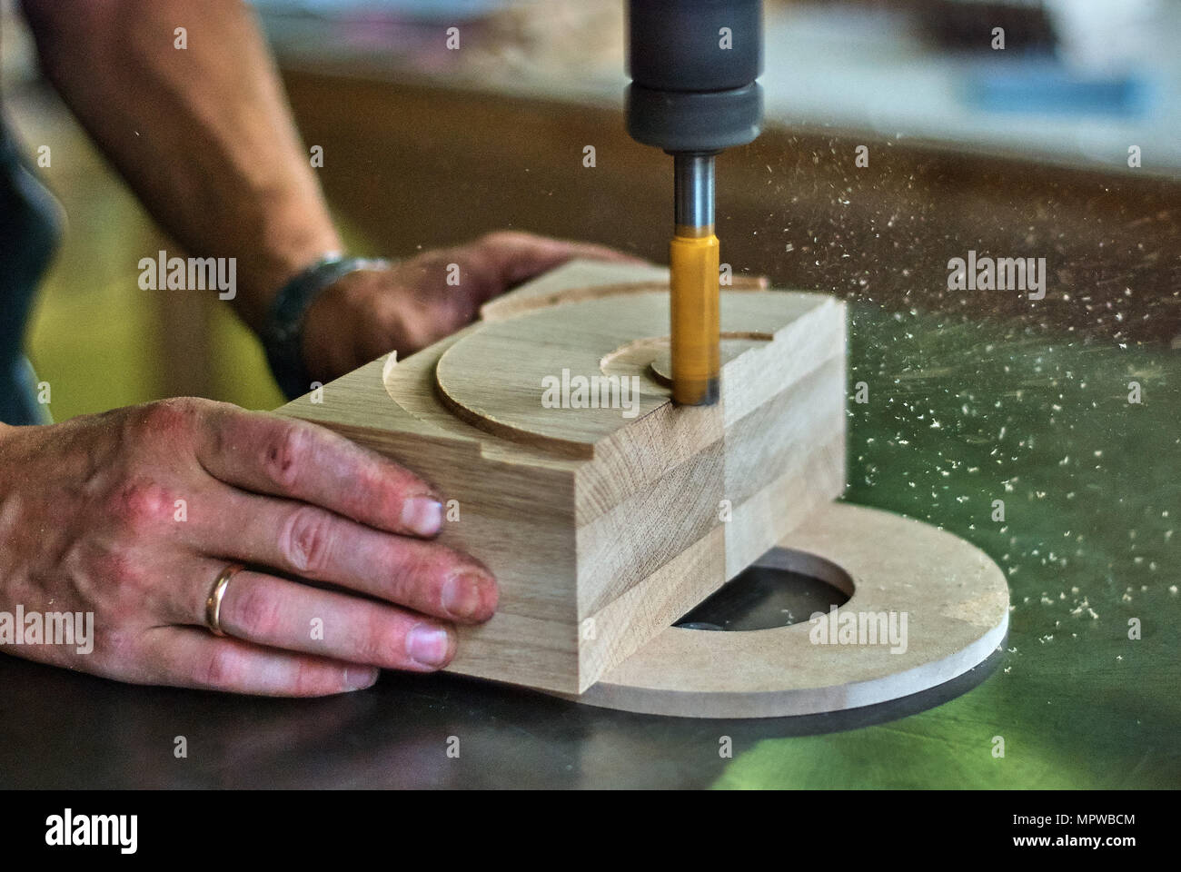 Wooden processing industry hi-res stock photography and images - Alamy