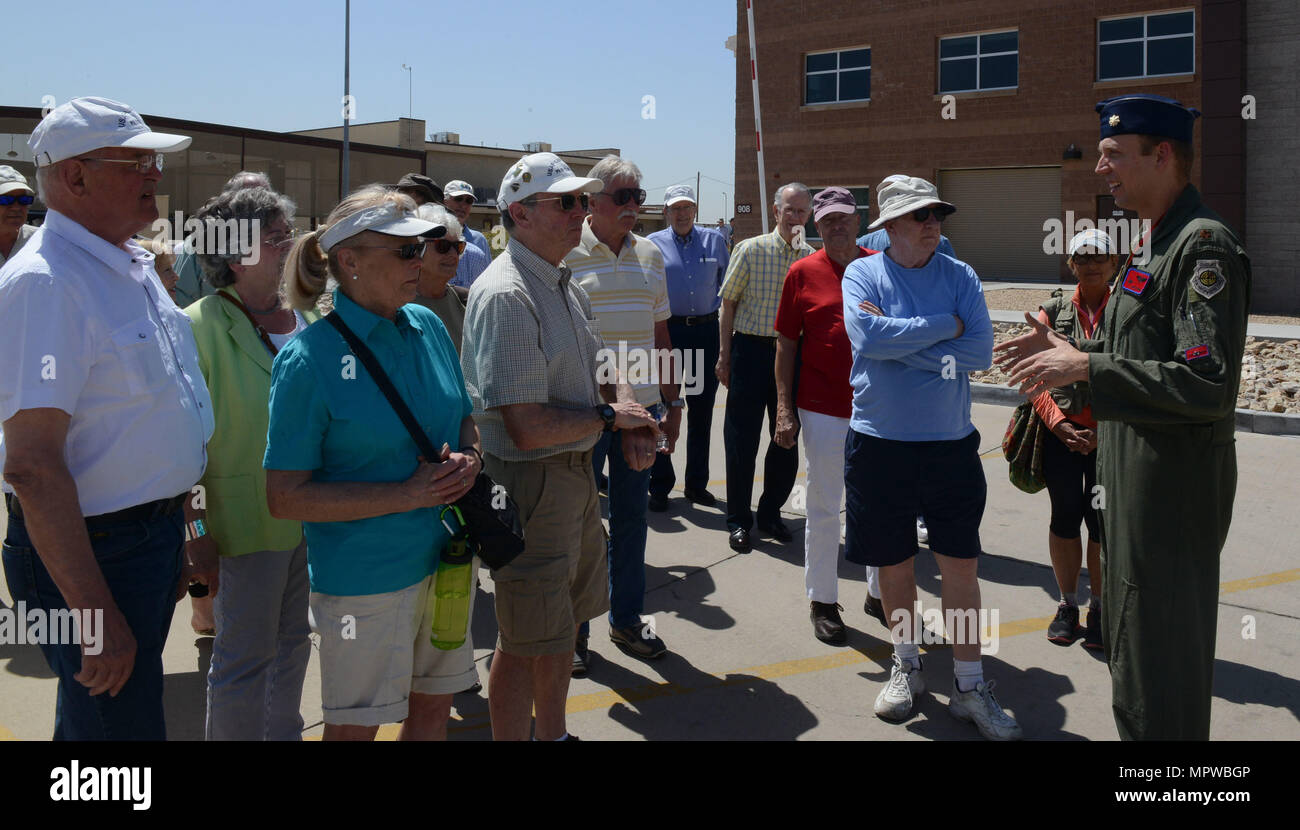 Maj. Hunter Powell, 63rd Fighter Squadron F-35 Lightning II instructor ...
