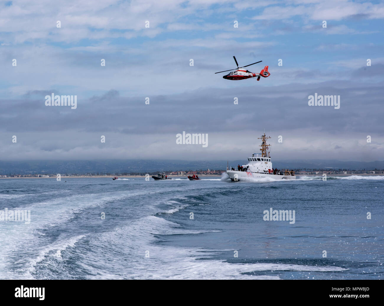 LOS ANGELES – The Coast Guard and partner agencies conducted an ocean ...