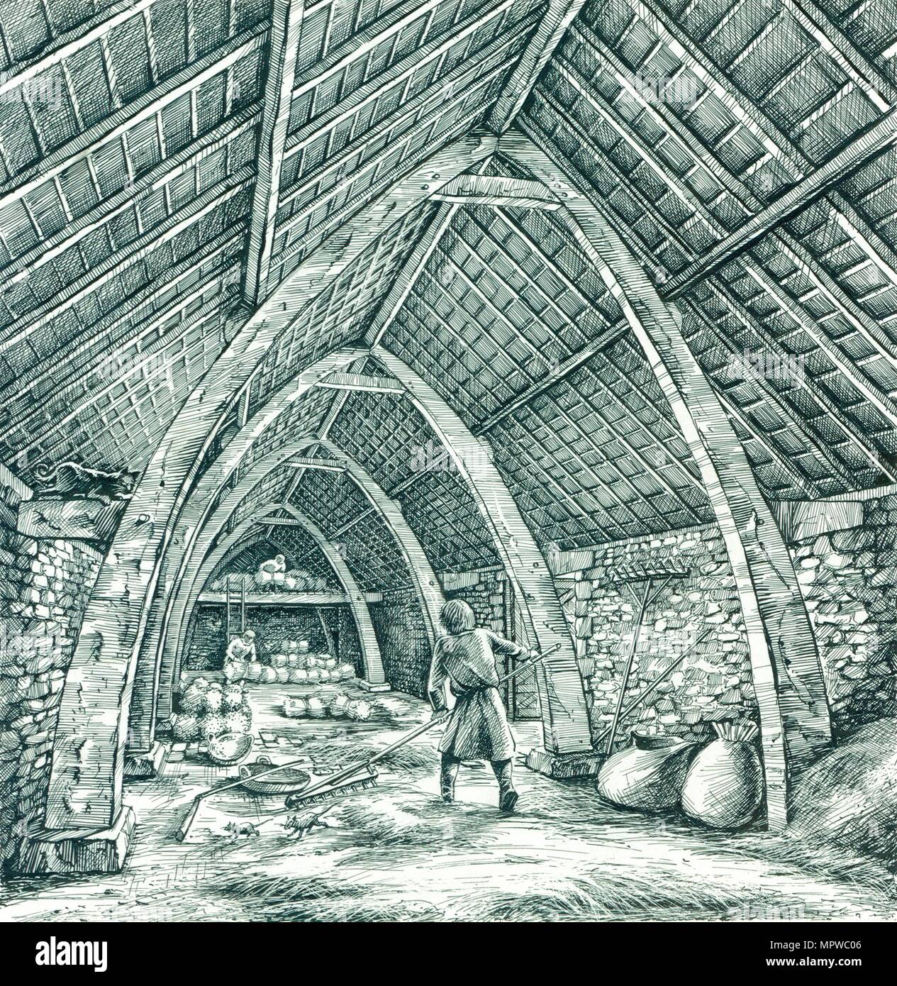 Medieval farming hi-res stock photography and images - Alamy