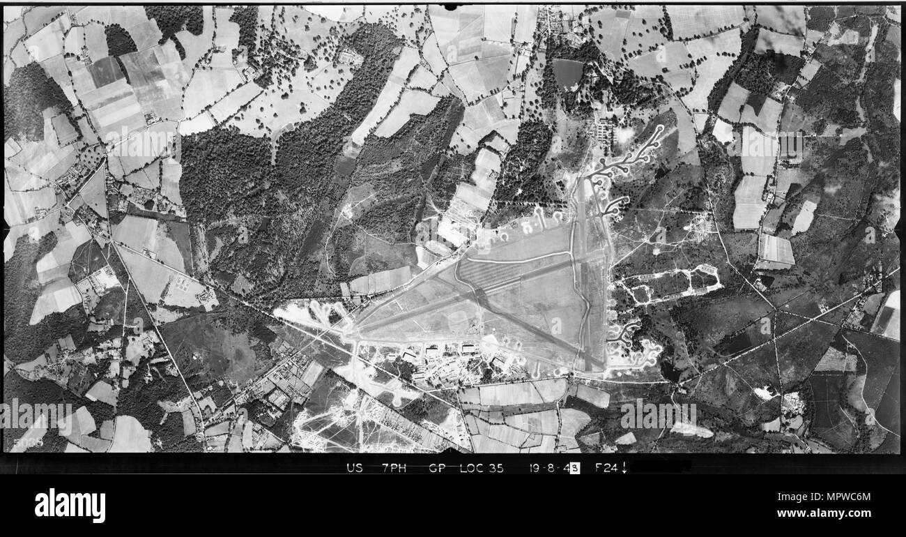 RAF Aldermaston, Berkshire, August 1943. Artist: USAAF Photographer ...