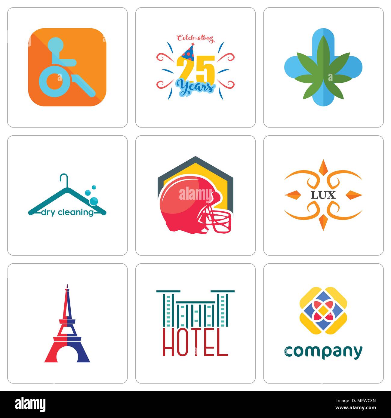 Cleaning tower Stock Vector Images - Alamy