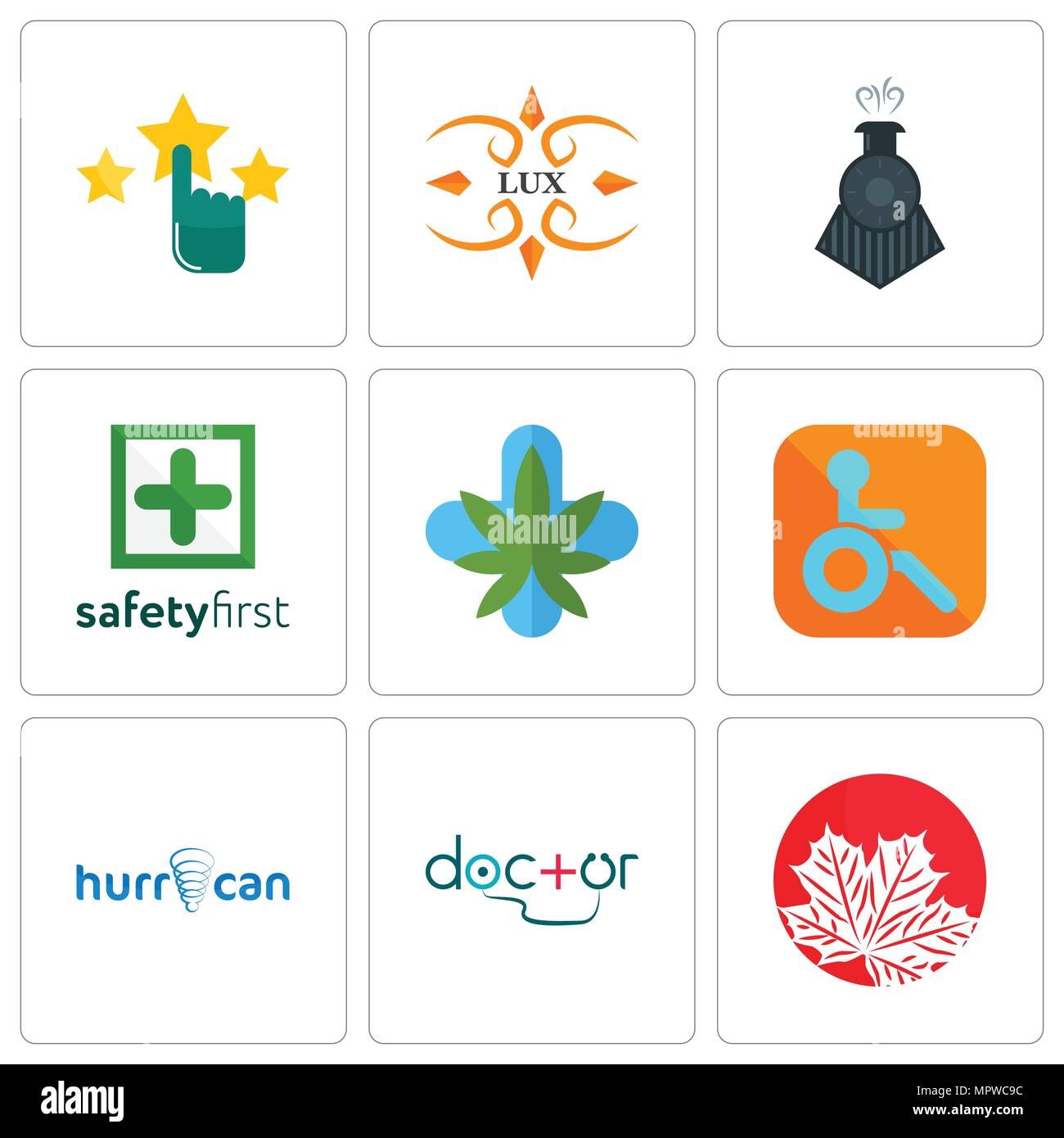 Canadian locomotive Stock Vector Images - Alamy