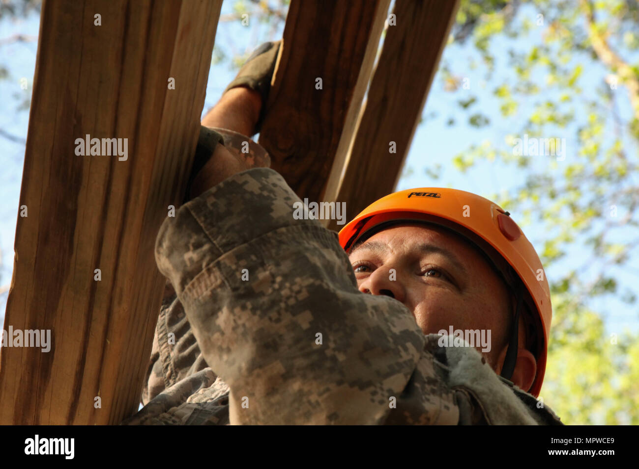 U.S. Army Staff Sgt. Edward Reagan, assigned to the 982nd Combat Camera ...