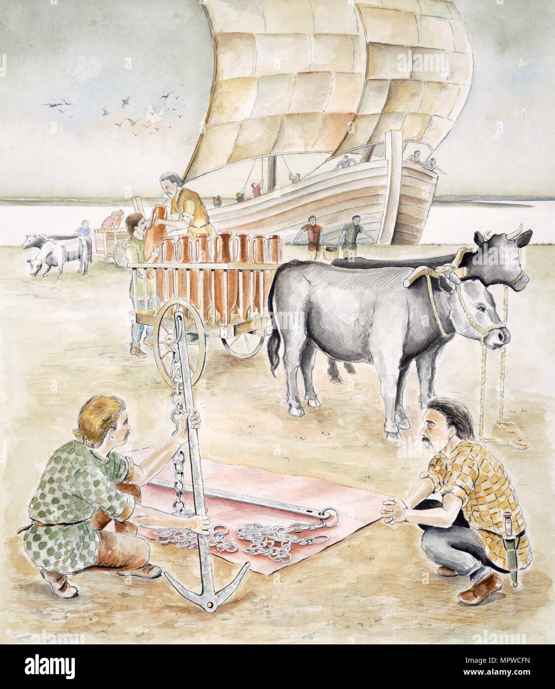 Iron age britain 1st century bc hi-res stock photography and images - Alamy