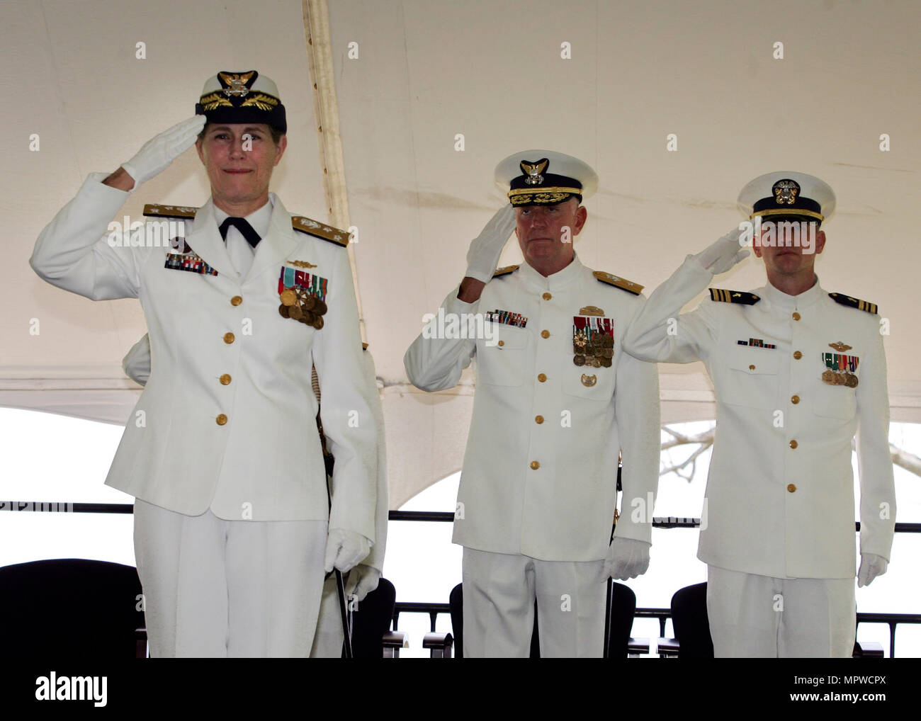 Coast Guard Vice Adm. Sandra Stosz, deputy commandant of Coast Guard ...