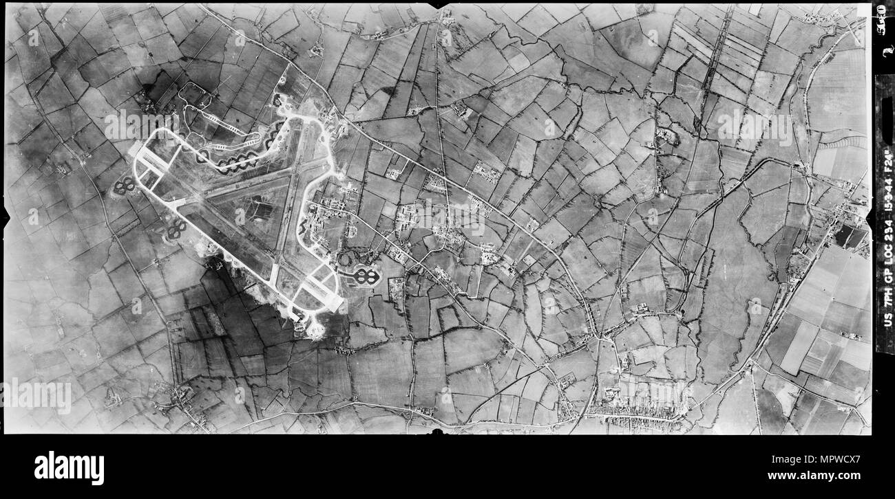 RAF Blakehill Farm, Cricklade, Wiltshire, March 1944. Artist: USAAF ...