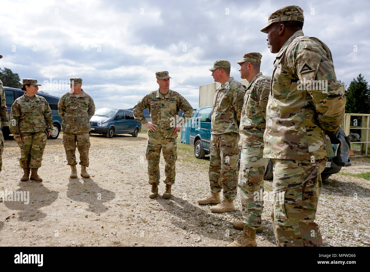 U.S. Army Command Sgt. Maj. Daniel A. Dailey, 15th Sergeant Major of ...