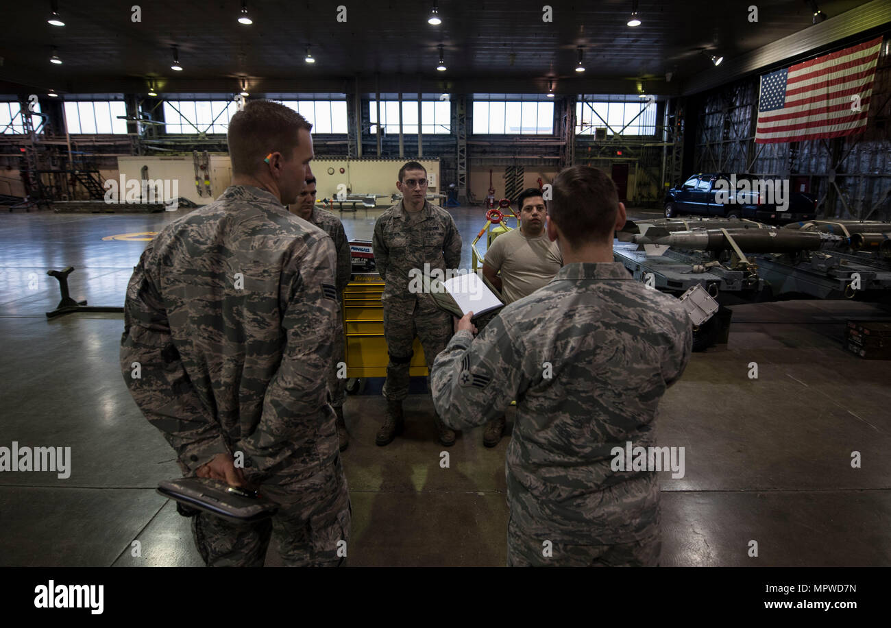 U.S. Air Force Senior Airman Jacob D. Jennings, right, a 35th ...