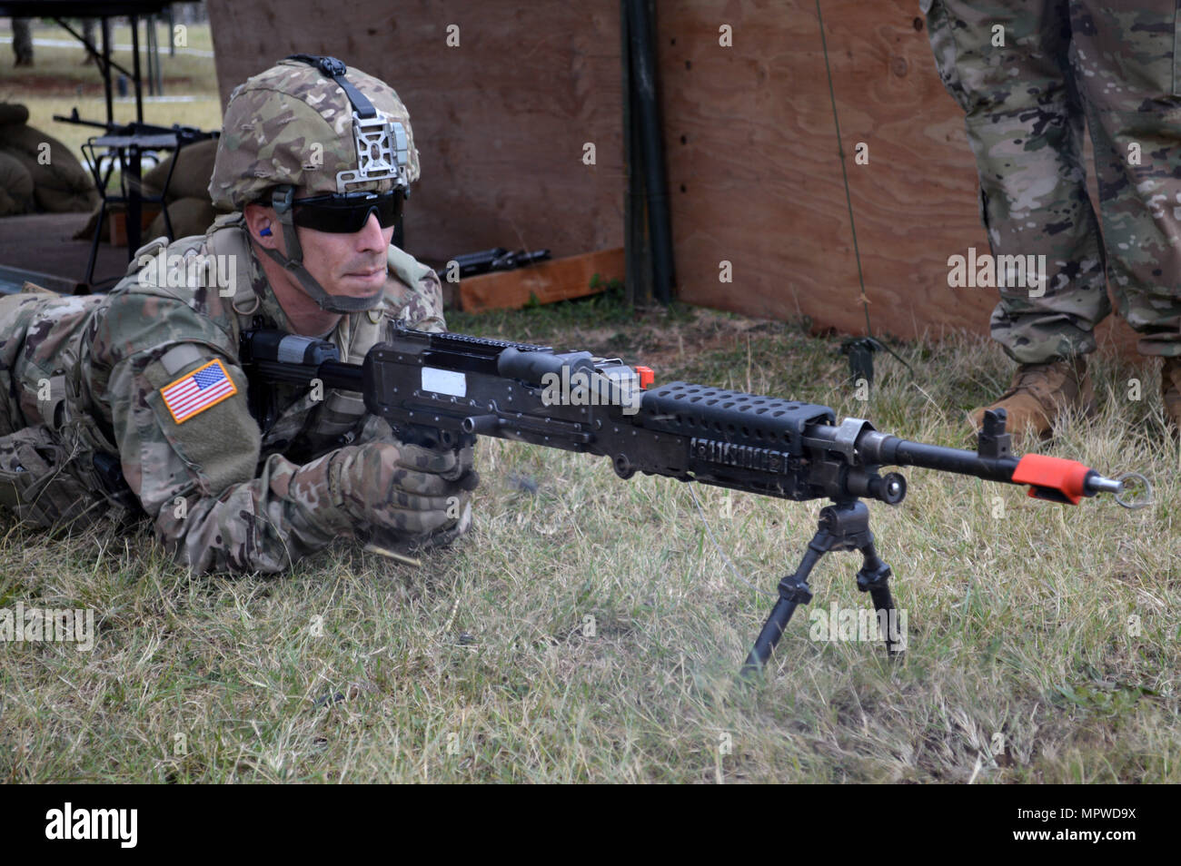 Spc. Liam Matthies, an infantryman assigned to 3rd Squadron, 4th ...