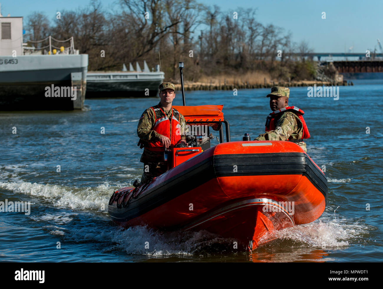 Watercraft engineer operator hi-res stock photography and images - Alamy