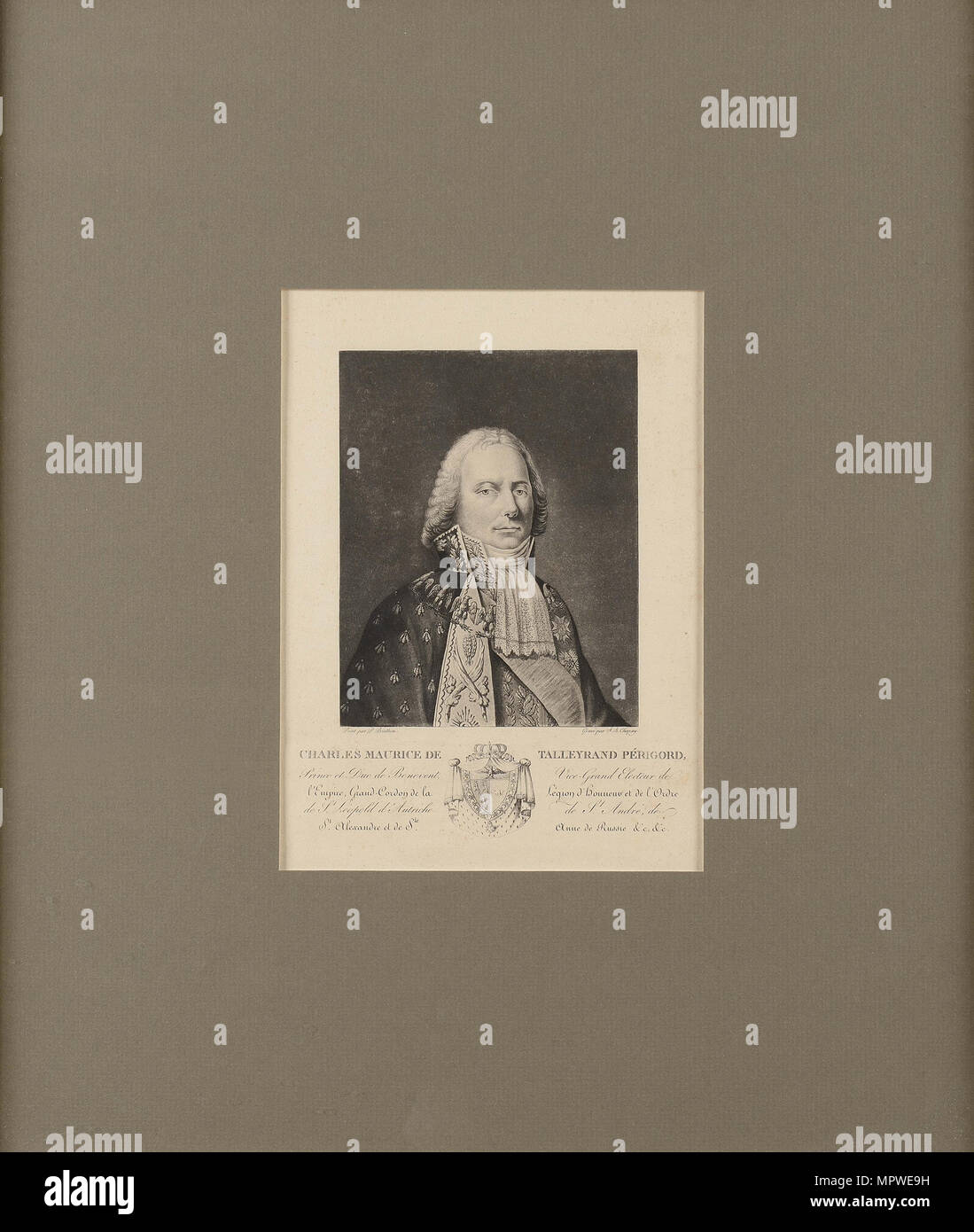 Charles Maurice de Talleyrand Périgord (1754-1838), Prince de Bénévent ...