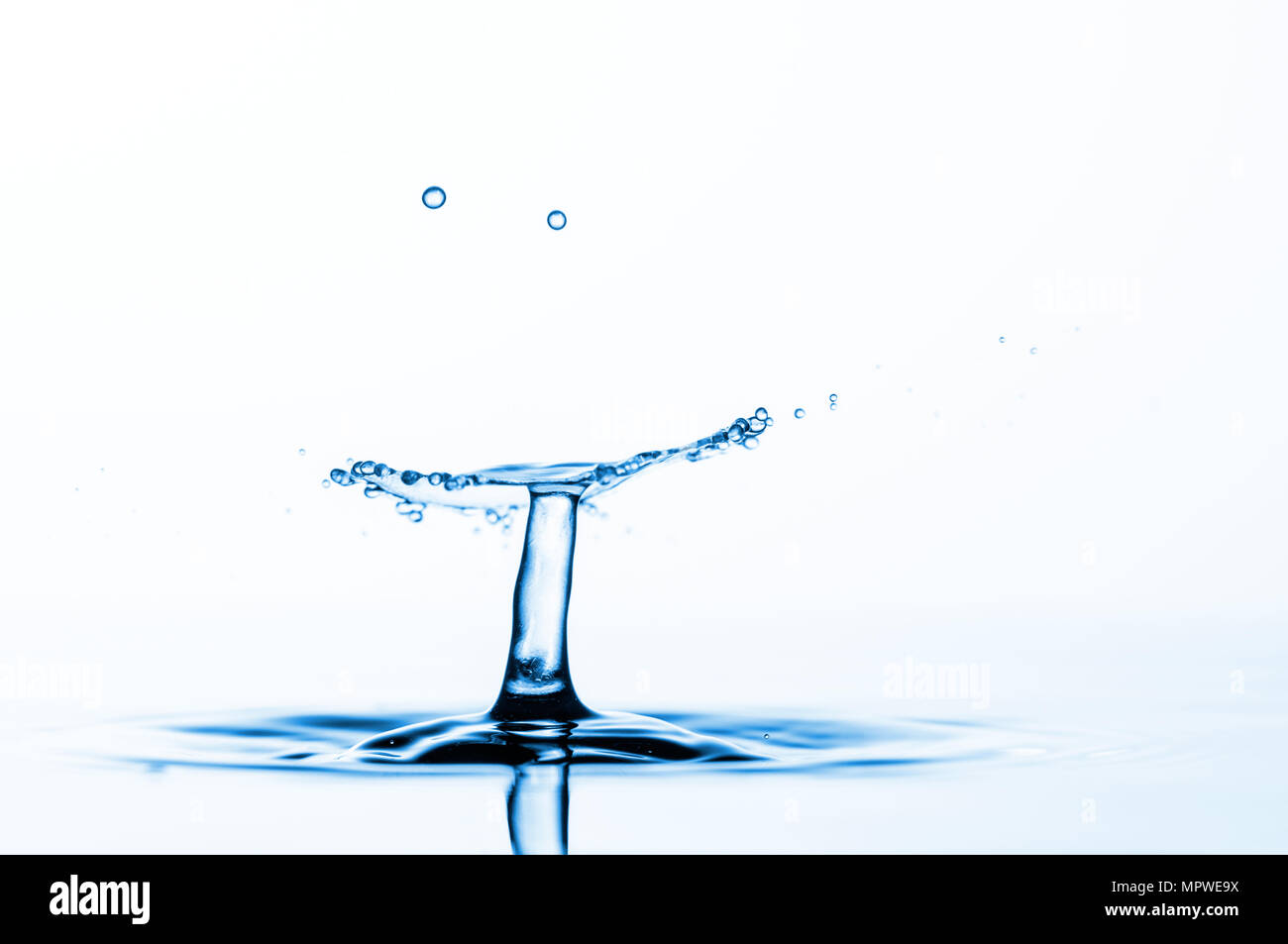 Photo of water splashes and ripples background Stock Photo - Alamy