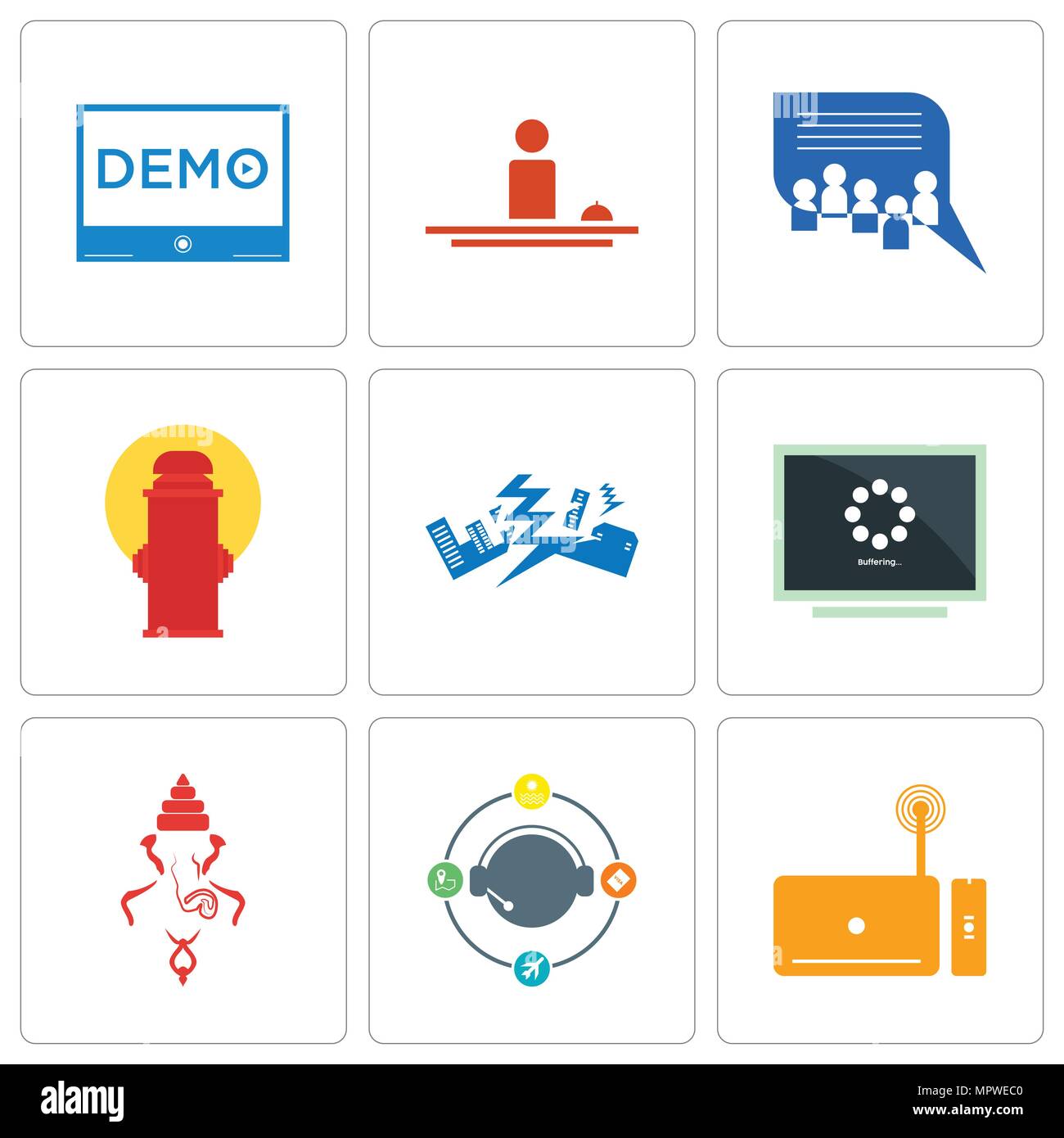 Buffering icon png hi-res stock photography and images - Alamy