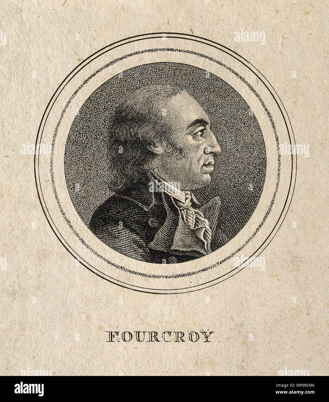 Comte Antoine François de Fourcroy (1755-1809), c. 1800 Stock Photo - Alamy
