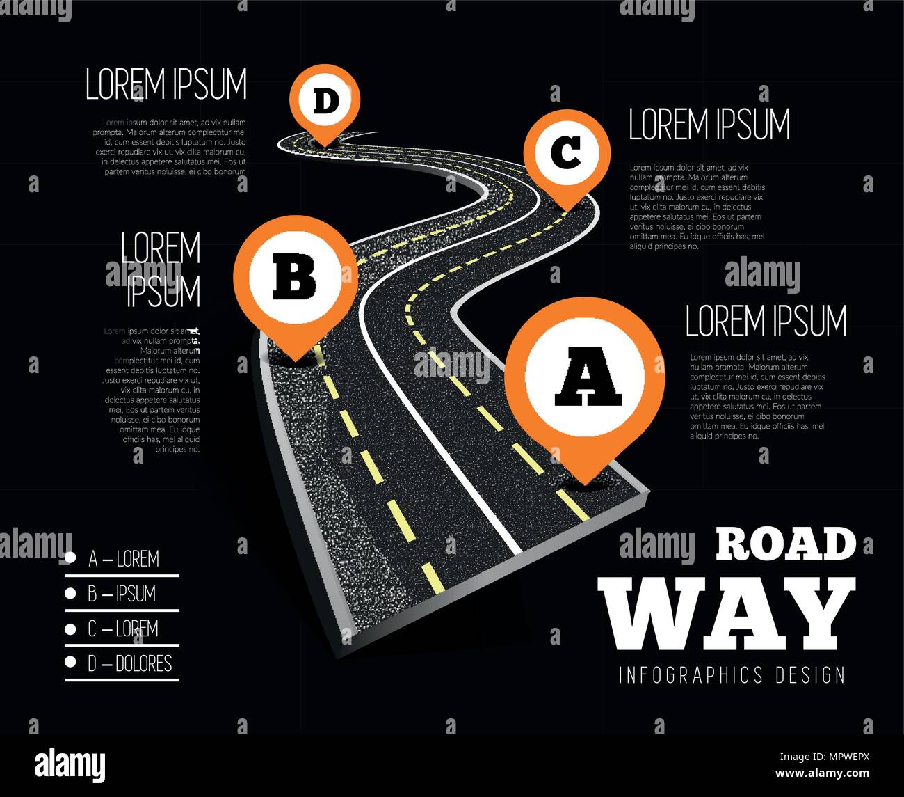 Path background Stock Vector Images - Alamy