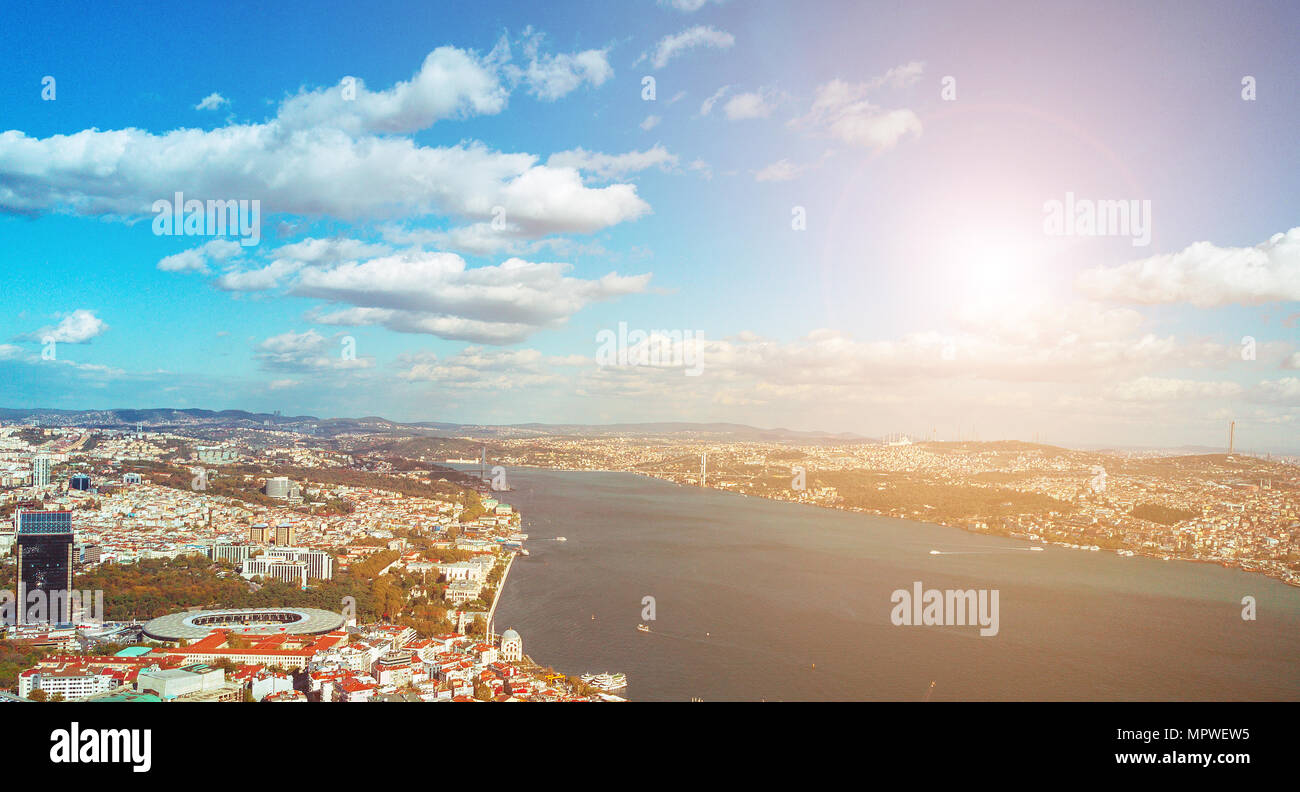 Aerial view of Istanbul Stock Photo - Alamy