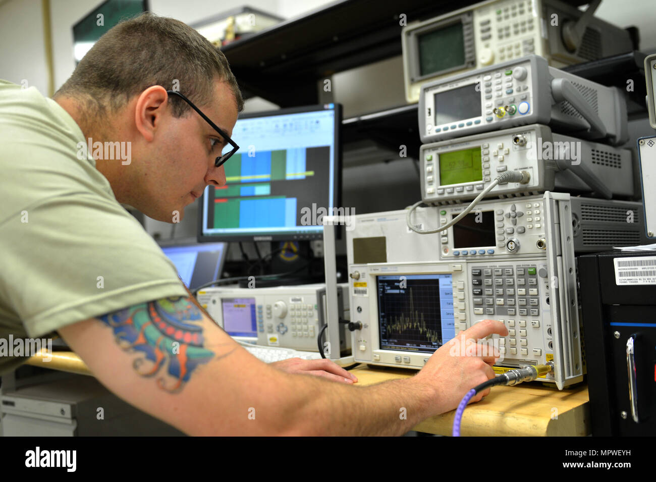 U.S. Air Force Staff Sgt. Timothy Miller, 20th Component Maintenance ...