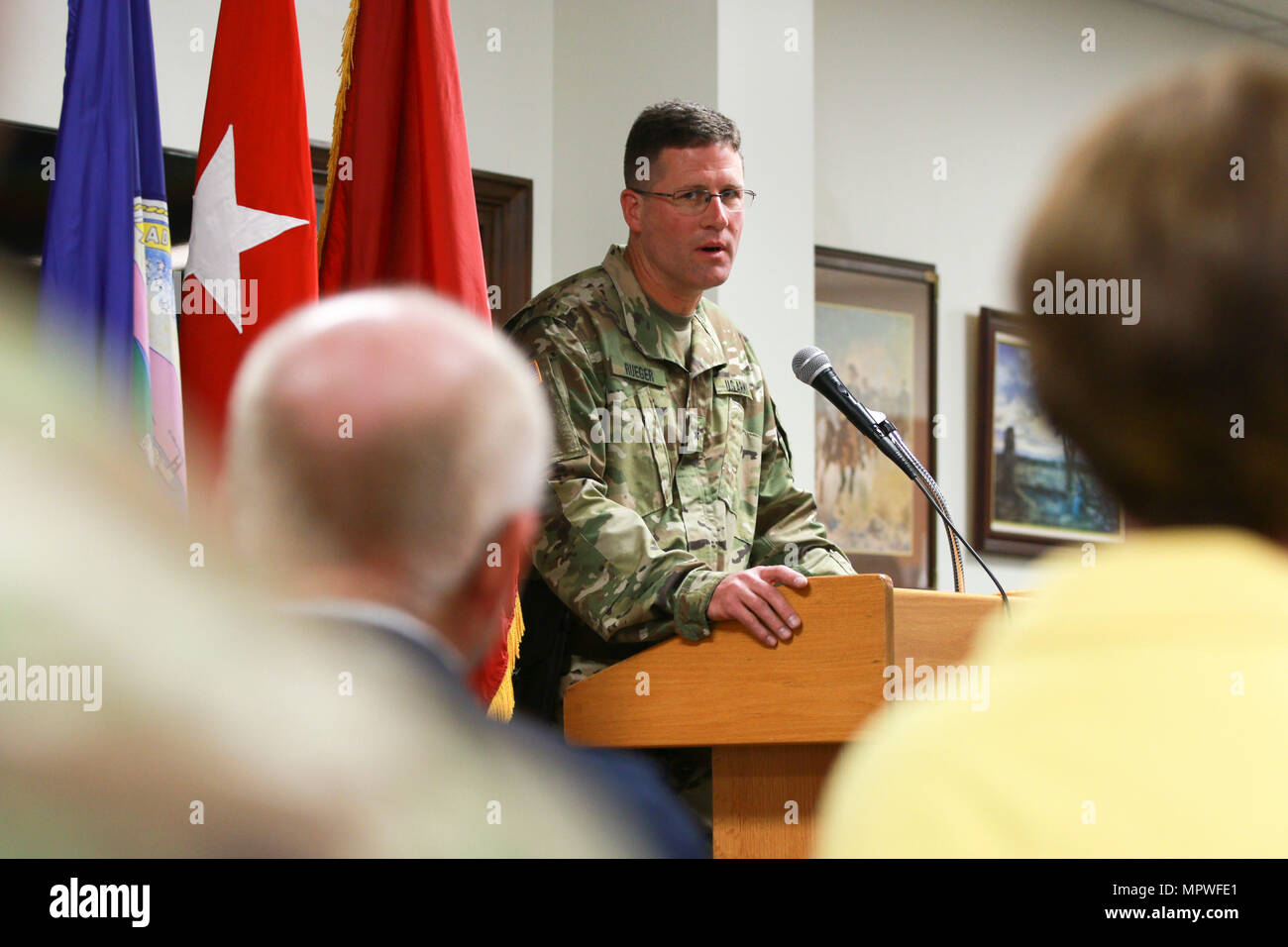 Col. John Rueger joined the ranks of Kansas Army National Guard general ...
