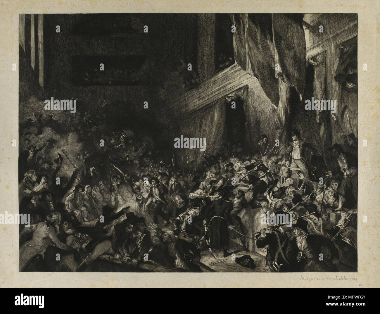 François Antoine de Boissy d'Anglas saluting Jean Féraud's head during ...