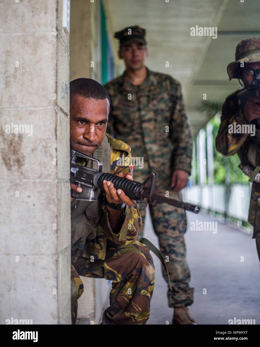 TAURAMA, Papua New Guinea (April 17, 2017) A Papua New Guinea Defense ...