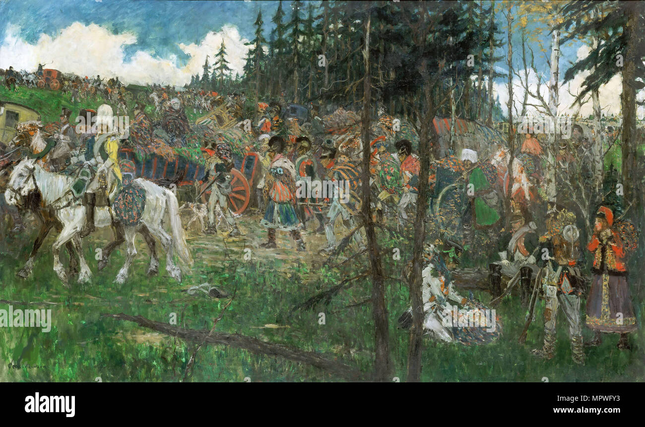 Napoleons retreat from moscow 1812 hi-res stock photography and images ...