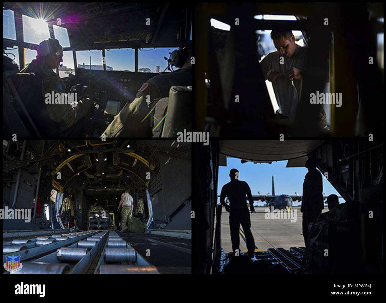 Aircrew with the 15th Special Operations Squadron perform pre-flight ...