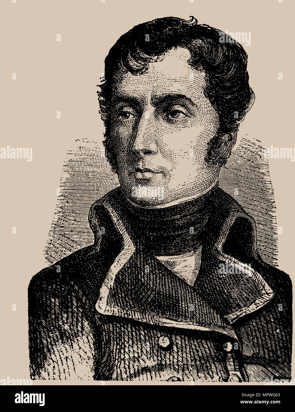 General Jean Antoine Verdier (1767-1839) , 1889 Stock Photo - Alamy