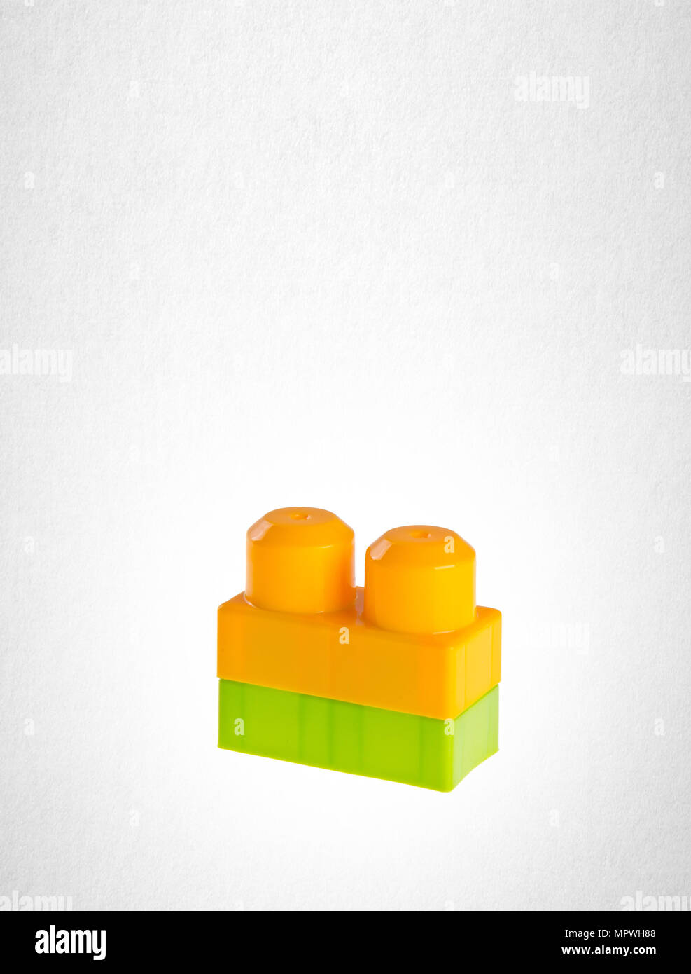 Plastic building blocks or colour blocks on a background Stock Photo ...