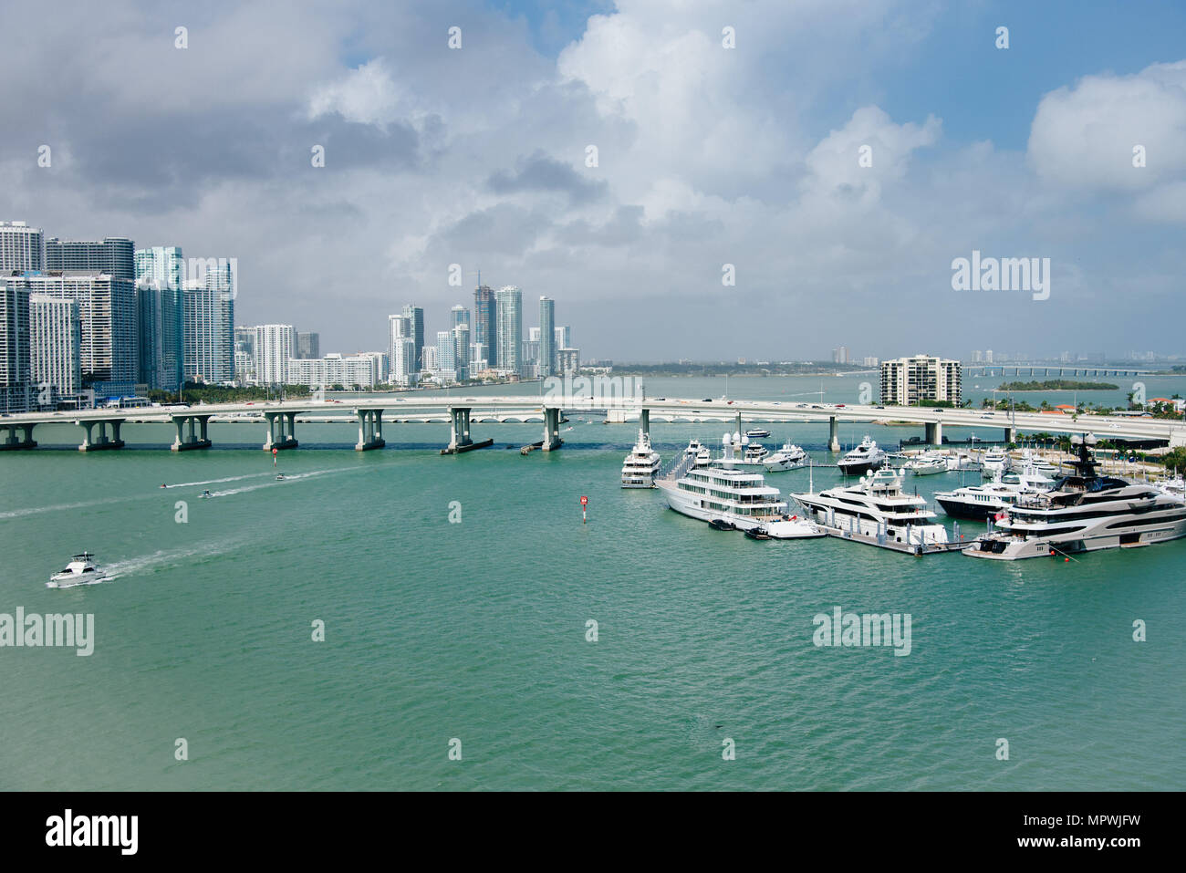 Port Miami Bridge High Resolution Stock Photography and Images - Alamy