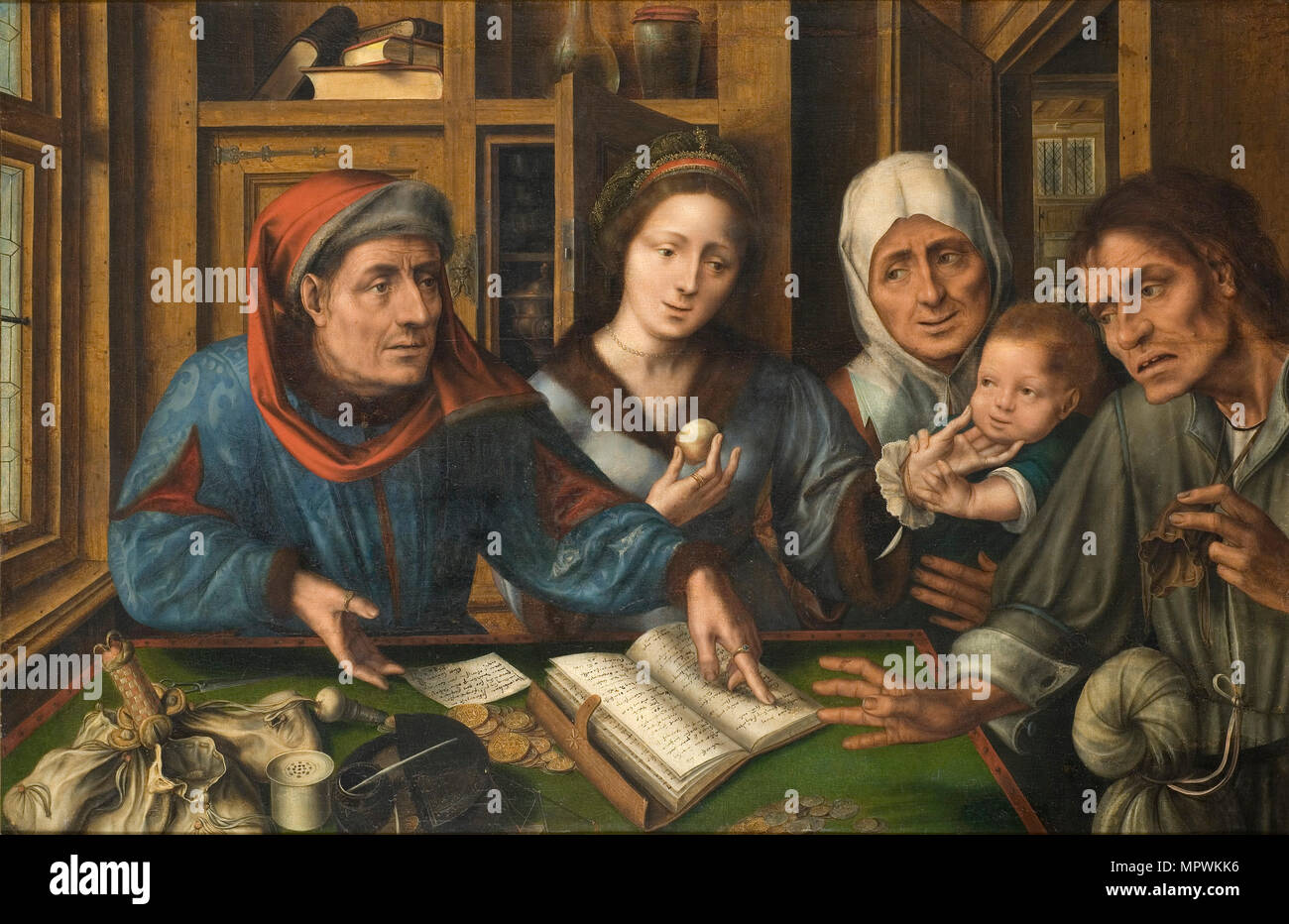 The Tithing, 1514 Stock Photo - Alamy