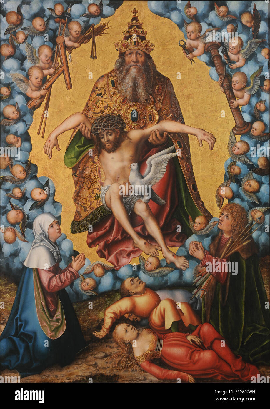 The Holy Trinity, ca 1515 Stock Photo - Alamy
