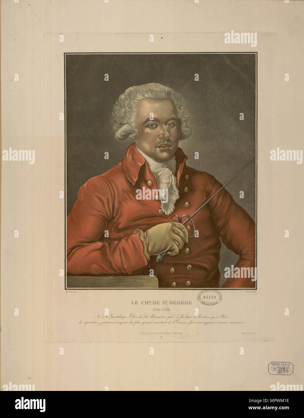 The chevalier de saint georges hi-res stock photography and images - Alamy