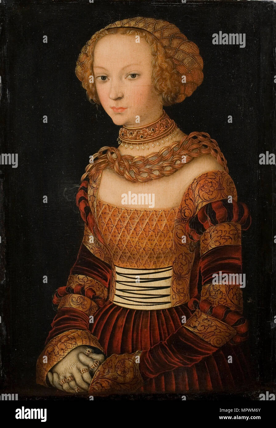 Renaissance princess and painting hi-res stock photography and images ...