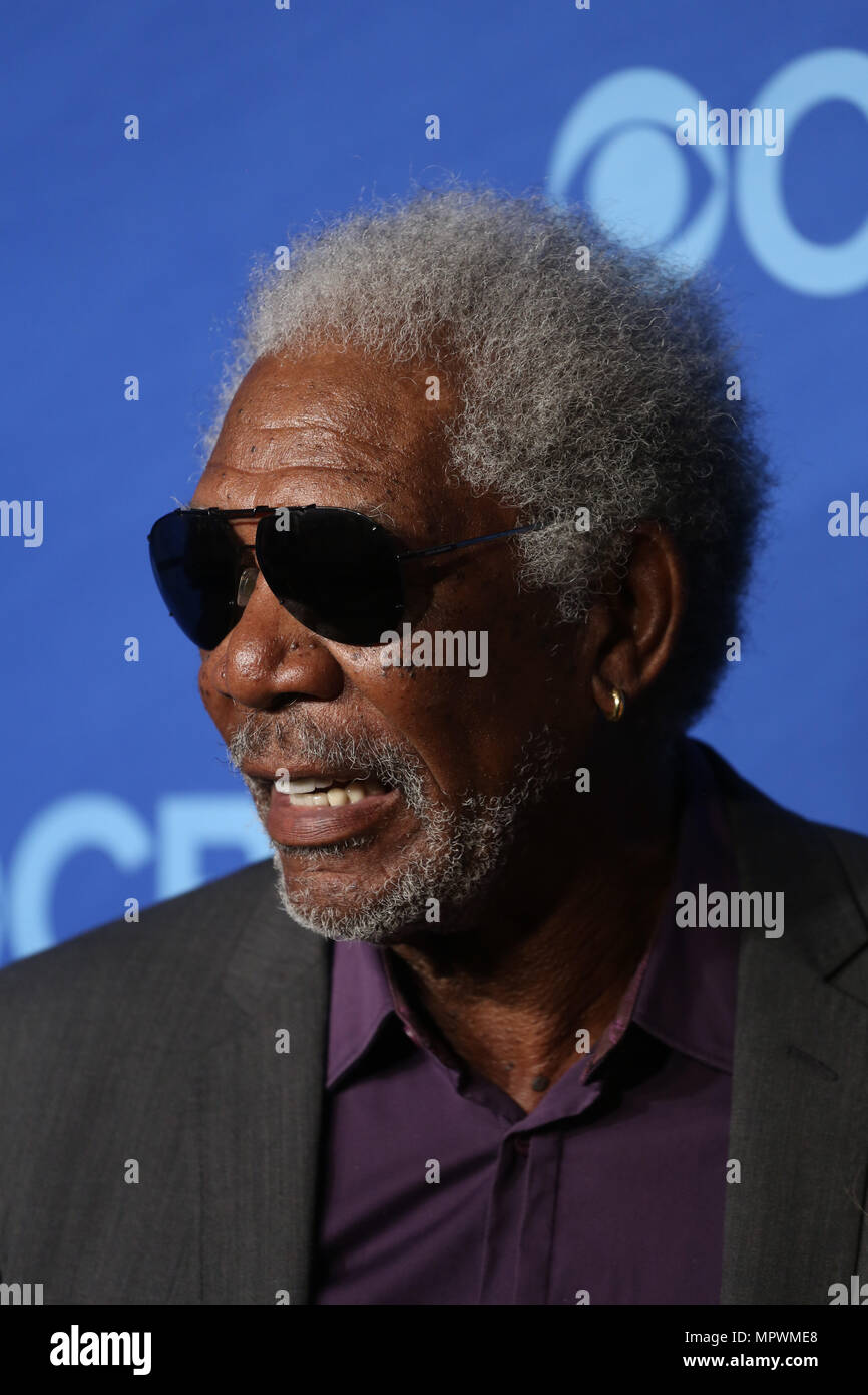 Morgan Freeman attends the CBS Upfront at Carnegie Hall in New York on ...