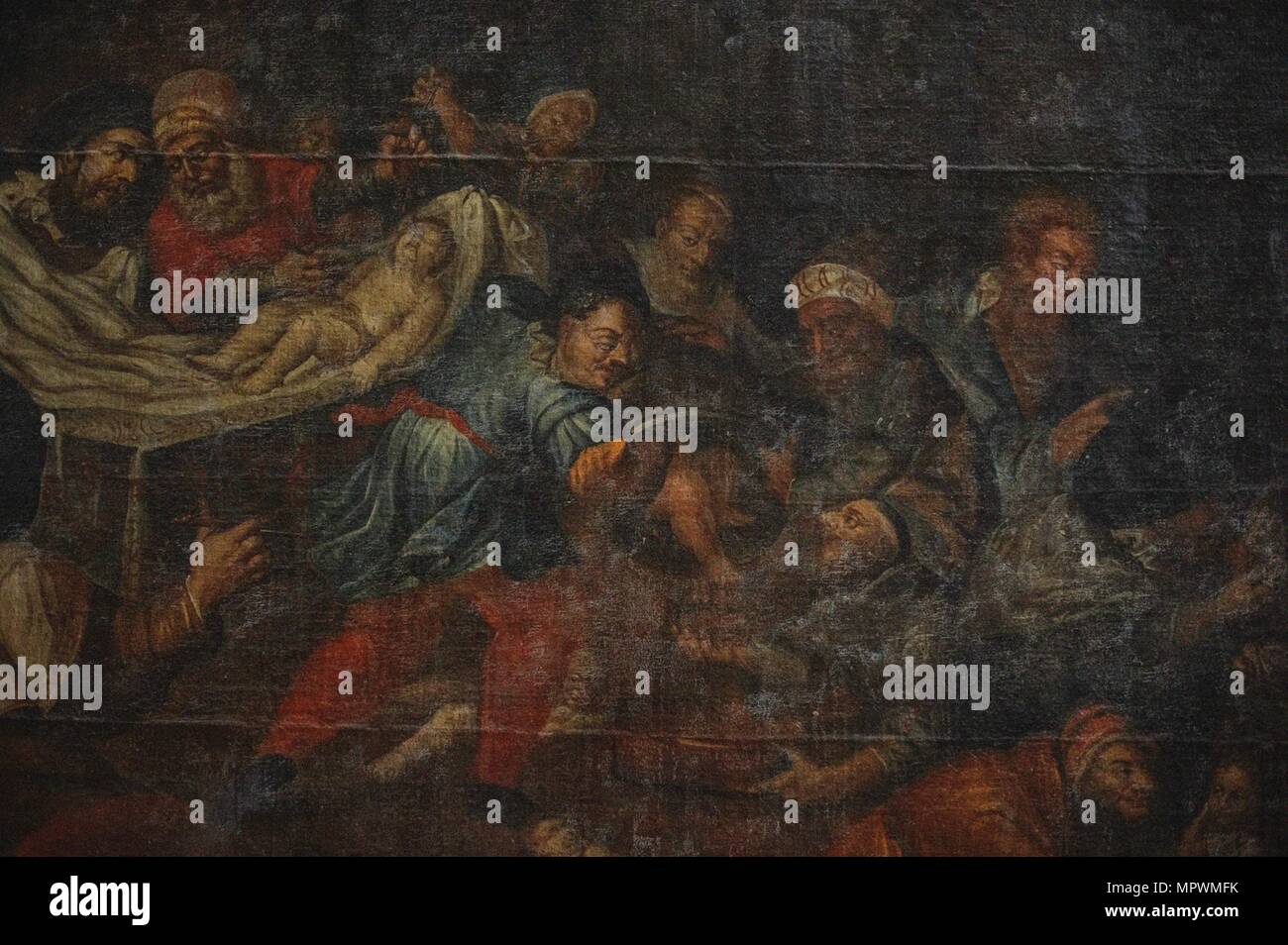 Blood libel (Detail), First third of 18th cen Stock Photo - Alamy