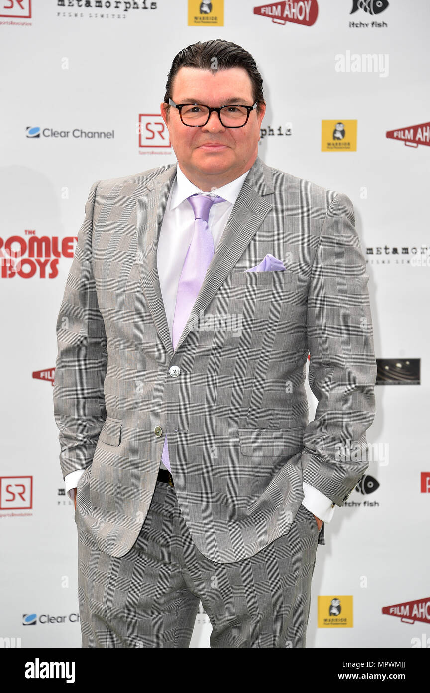 Jamie foreman attending bromley boys world premiere held wembley ...